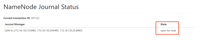 TDH社区版HDFS组件Namenode 50070端口页面内容解析 - 星环开发者社区